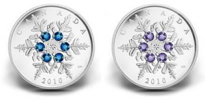 Canadian 2010 Crystal Snowflake Silver Coins Near Sell Out | SCT